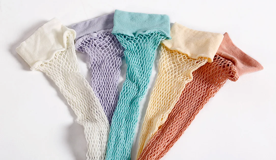 Gradient Candy Color Fishnet Thigh High Colorful Stockings| Alibaba.com