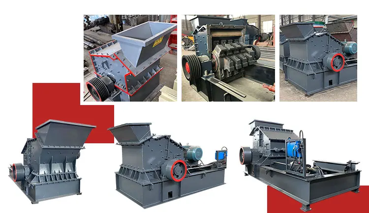 10t/h Sand Making Machine Rock Salt Stone Fine Impact Crusher Small ...