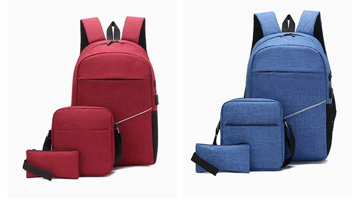 Wholesale New High Quality Student Backpack Set 3 In 1 School Bags Kids ...