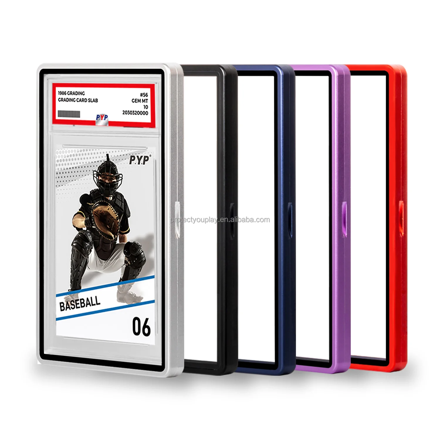 Graded Card 100% UV Protection Slab Magnetic Aluminium Slabmags ...