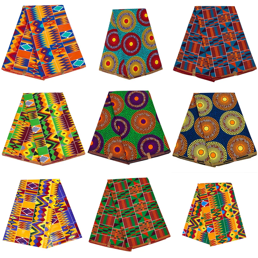 Factory Wholesale Nigerian African Wax Print Fabric 100%cotton Fabric ...
