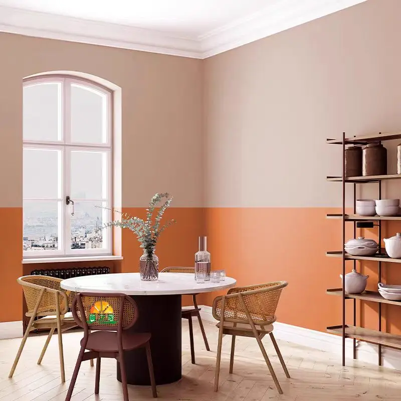 Modern Seamless Background Wall Fabric Solid Color Waterproof Bedroom ...