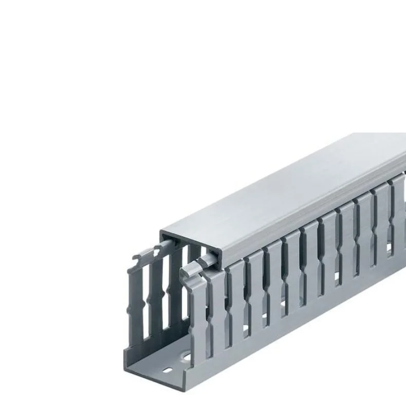 Slotted Wiring Ducts Black Pvc Cable Trunking - Buy Slotted Wiring ...
