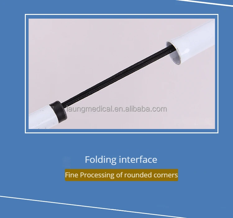 Aluminum Telescopic White Support Cane Blind Straight Retractable ...