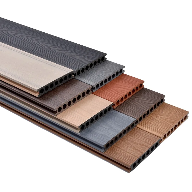 Good Price 3d Embossing Co-extrusion Hollow Solid Outdoor Garden China ...