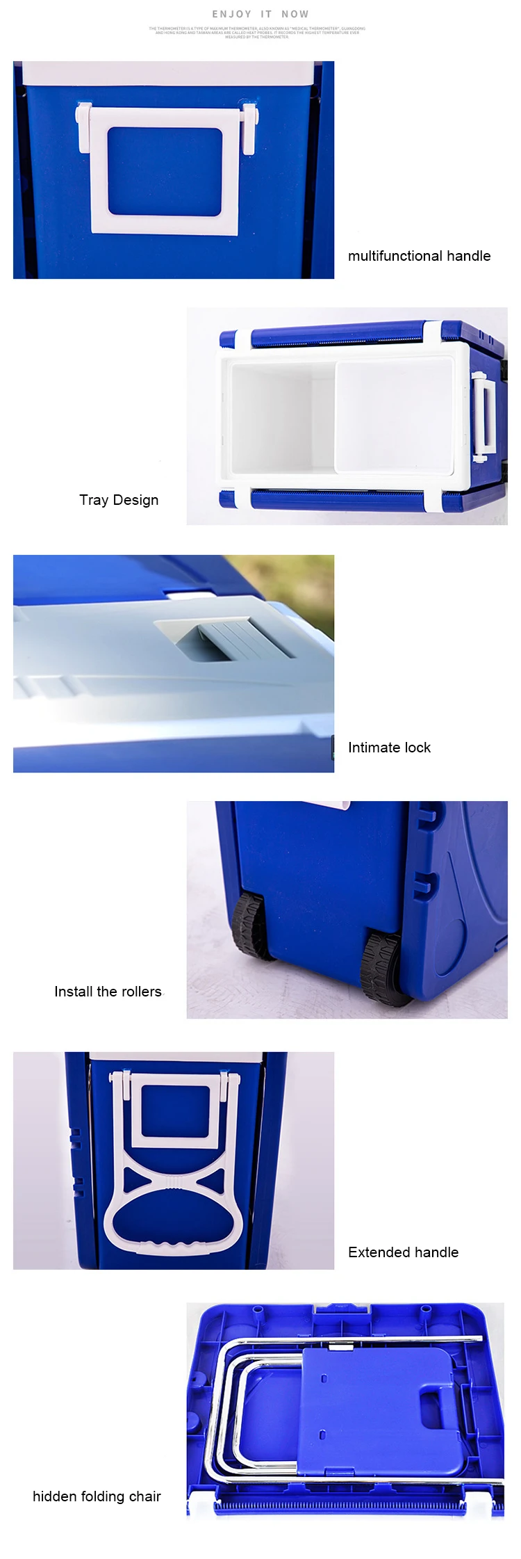 28l Outdoor Portable Plastic,Beer Cooler Box With Table And Chair ...