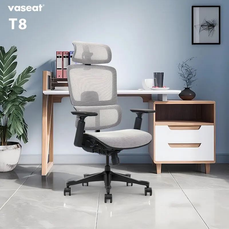 Modern High Quality Mesh Office Chair Adjustable Headrest Luxury ...
