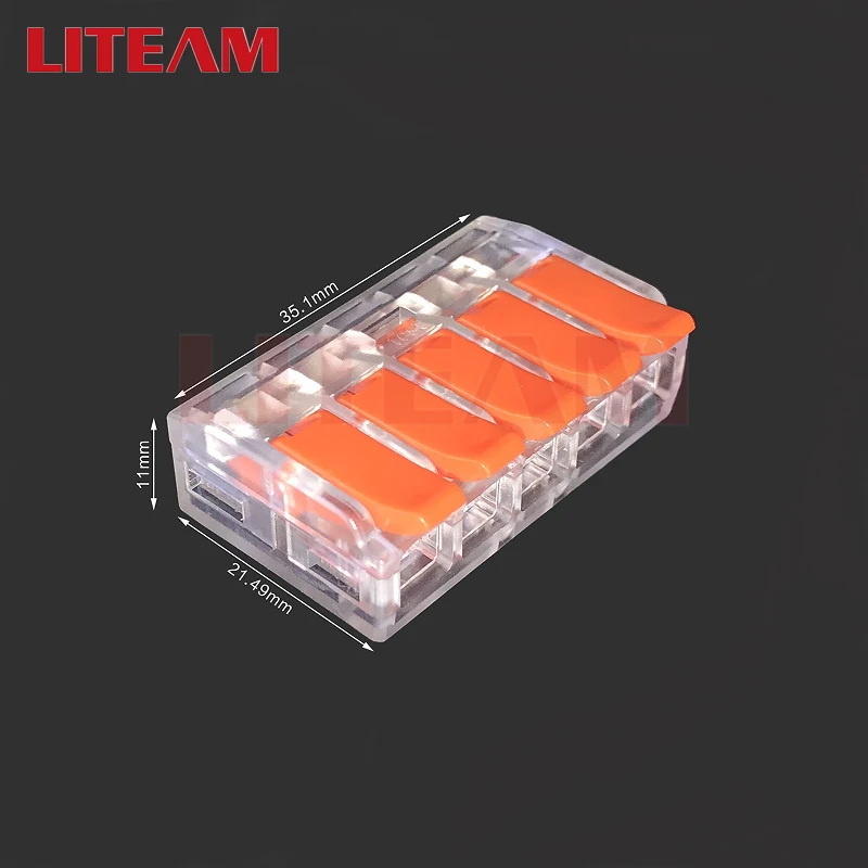 Mini Universal 5 Pin Junction Box - Compact Splicing Connector