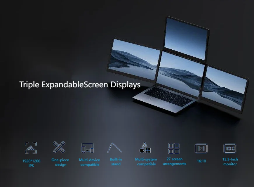 Dual Monitor Extender - Triple Screen Laptop Solution