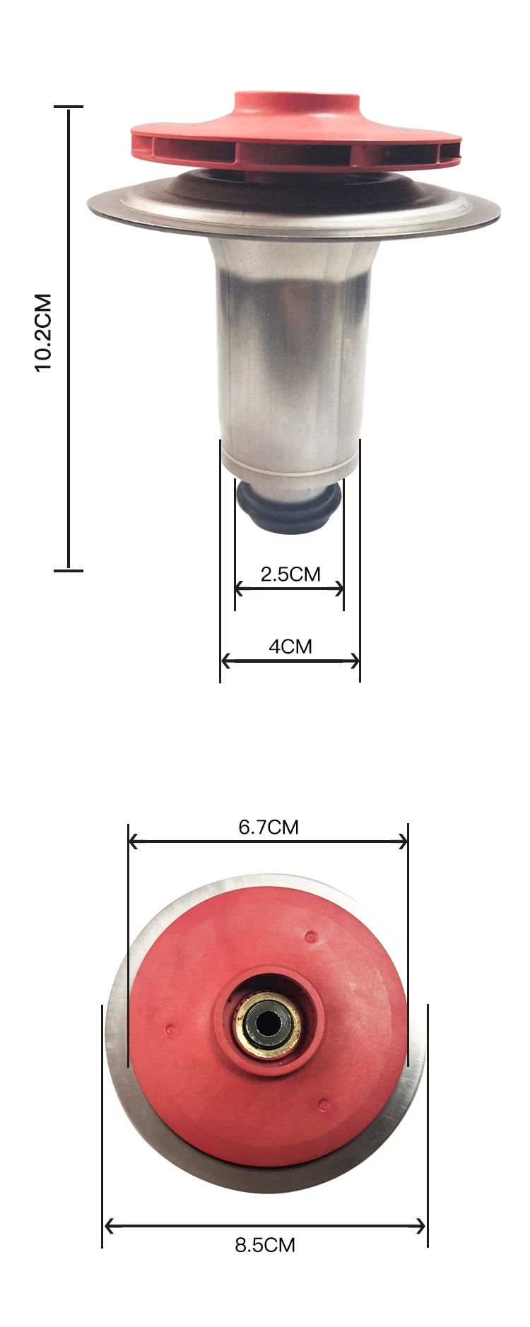 Well Water Pumping Machine Rotor Water Pump Impeller Rotor Residential ...