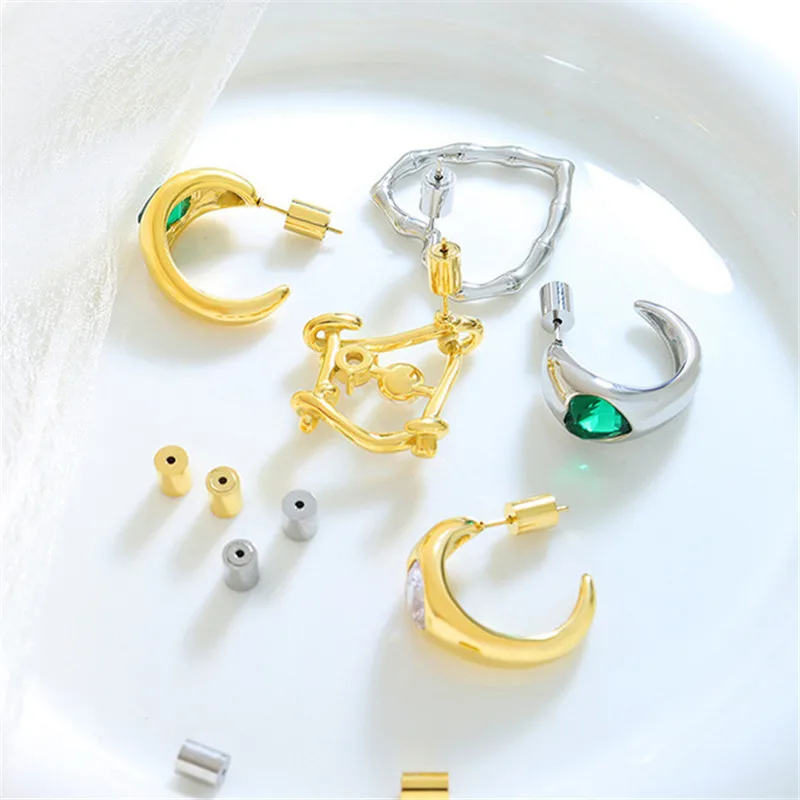DIY Earring Backs - 18K Gold Plated Stainless Steel