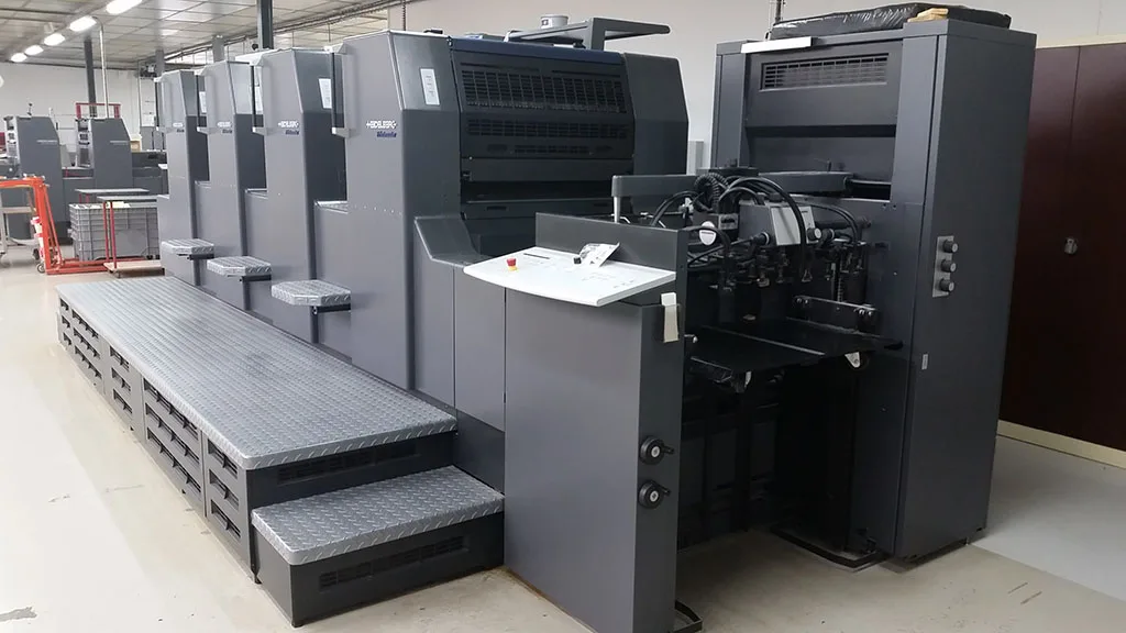 Used Heidelberg SM PM74 Offset Printer - Multi Color Printing