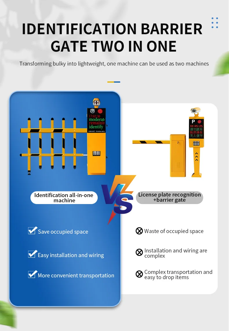Barrier Gate Security Parking Gate Barrier Traffic Parking Boom Barrier ...