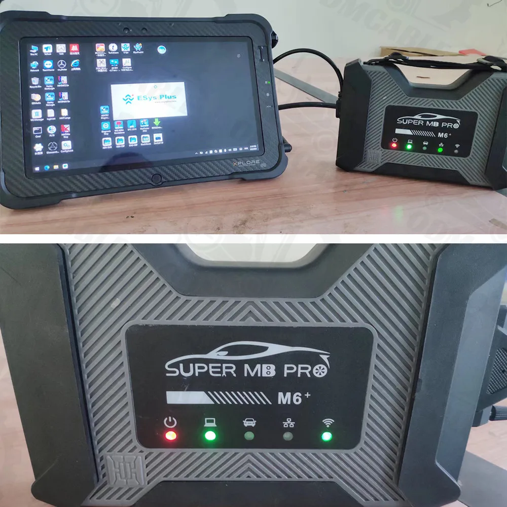 Super Mb Pro M6 With Evg7 Tablet Mb Star C4 C6 For Benz Diagnosis Scan ...