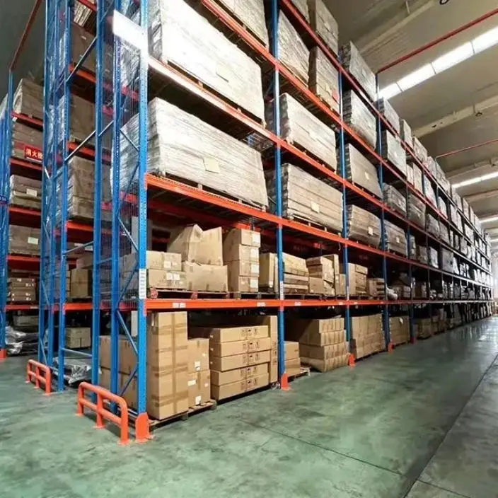 Heavy Duty Black Rack Adjustable Metal Warehouse Storage Durable ...