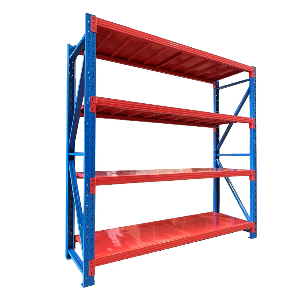 Ce-certified Heavy Duty Steel 4-Shelf Storage Rack