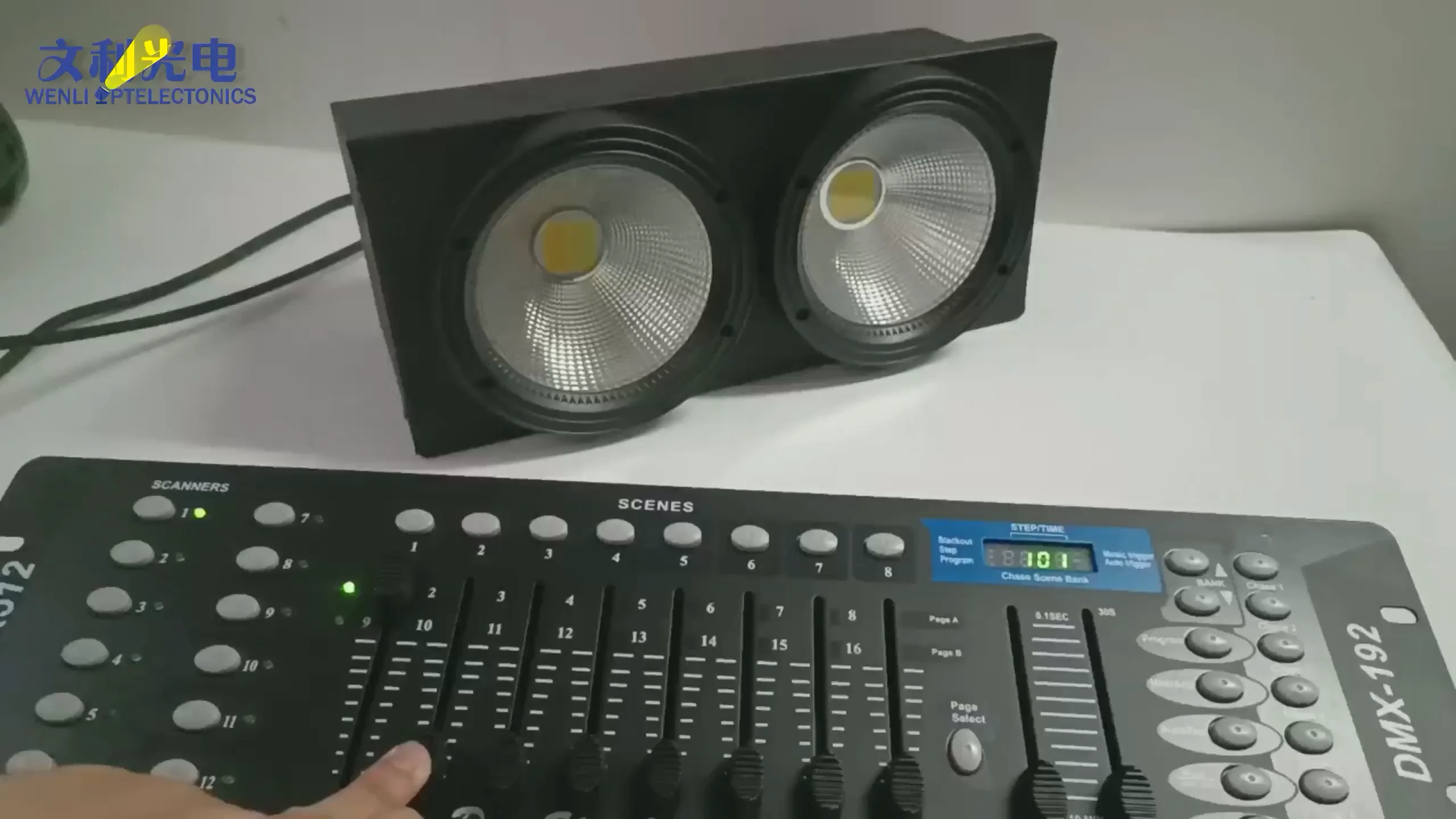 Stock Available 200w Warm White Cob Led Stage Light Audience Blinder ...