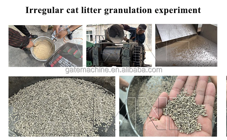 PLC Controlled Automatic Biodegradable Bentonite Cat Litter Production ...