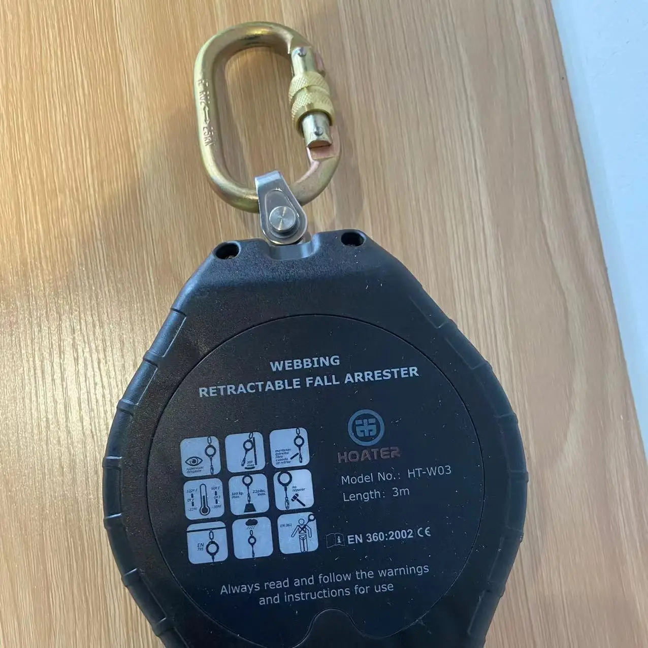 Factory Webbing Retractable Fall Arrester Lanyard for Fall protection ...