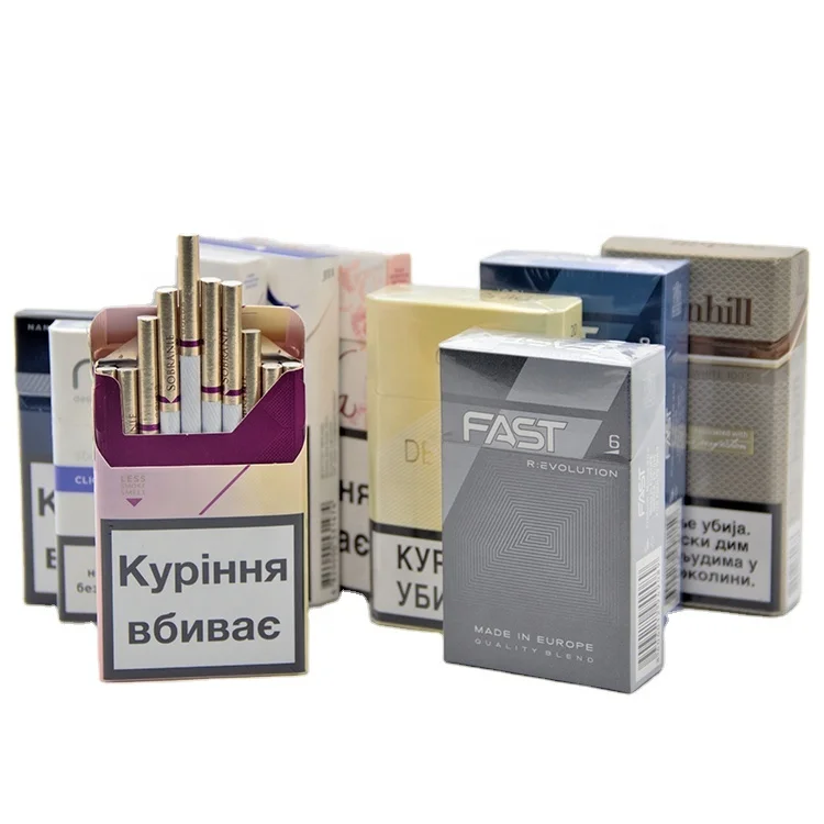 Cigarette pack box cigarette pack blanks offset printing cigarette case ...