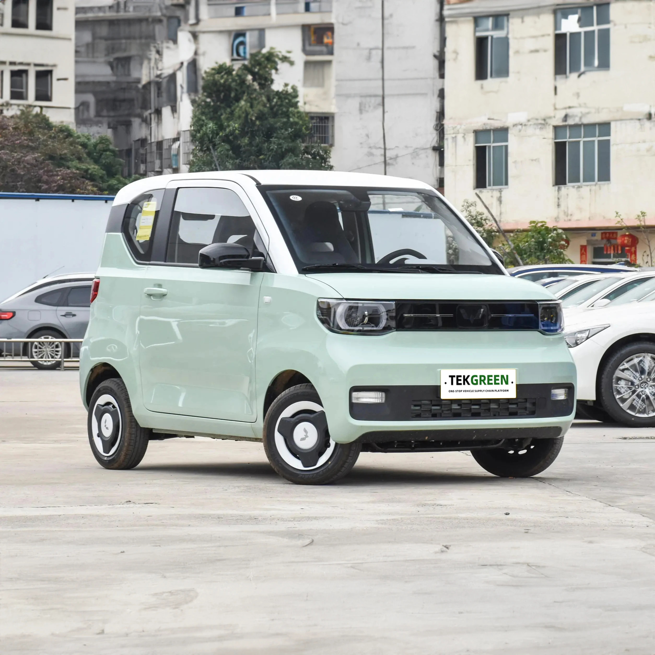 Wuling Hongguang Mini Ev Macaron 2-door 4-seater Electric Vehicle Used ...