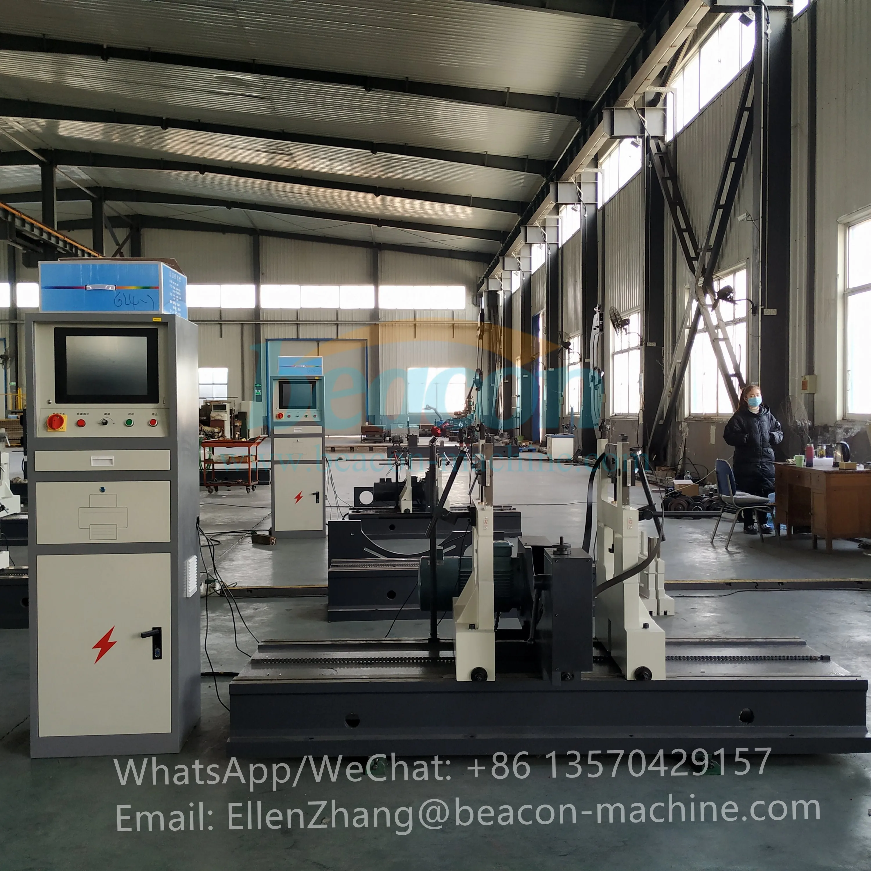 Yyq-200s Dynamic Schenck Balancing Machine Beacon Machinery High Speed ...