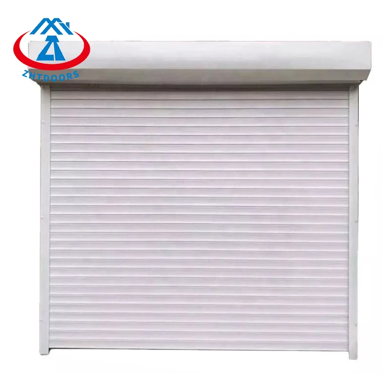 ZHTDOORS Insulated Steel Outdoor Metal Garage Roller Shutters Sliding ...