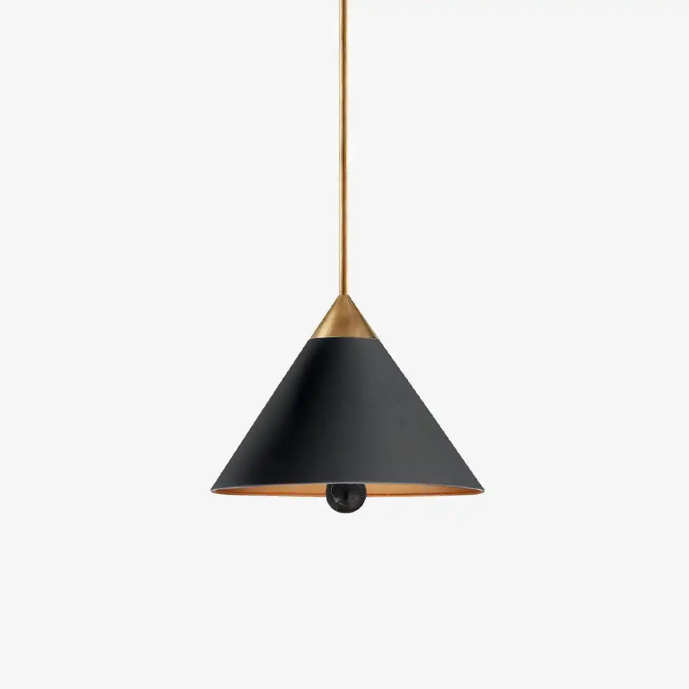 Postmodern Copper Triangle Pendant Light - Stylish & Durable