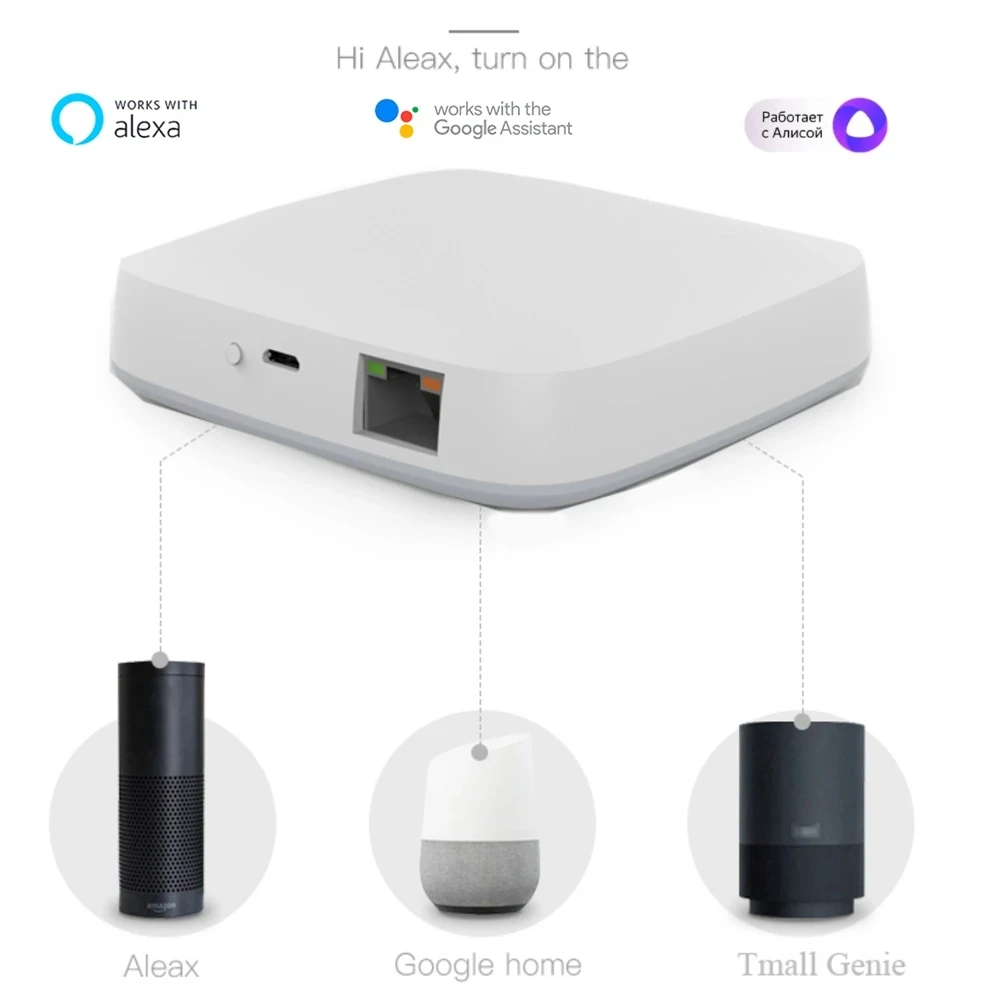 Tuya Smart Zigbee LAN Gateway Hub for Multi-Mode Control