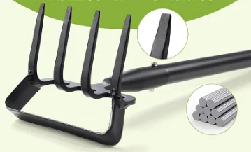 Hoe and Cultivator Garden Hand Tool Heavy Duty Scuffle Loop Hula Action ...