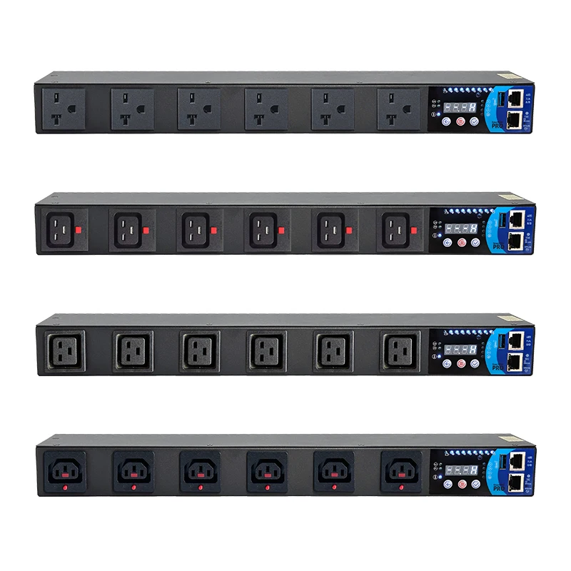 Smart PDU 220V 16A Universal Socket 6-Outlet Sub-Control Timer 20 Tasks ...