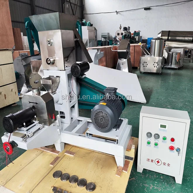 Small Snack Food Extruder Puffing Machine Rice Corn Puff Making ...