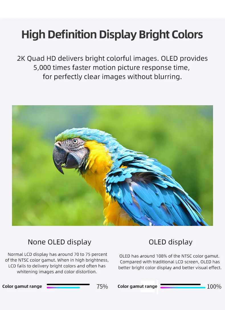 55inch High Transparent Oled Signage Display Toled Authentic Panel ...