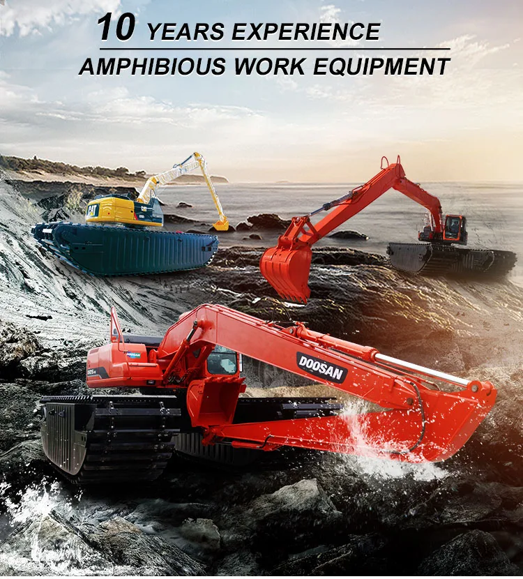Doosan 215 Amphibious Excavator - High Efficiency & Durability