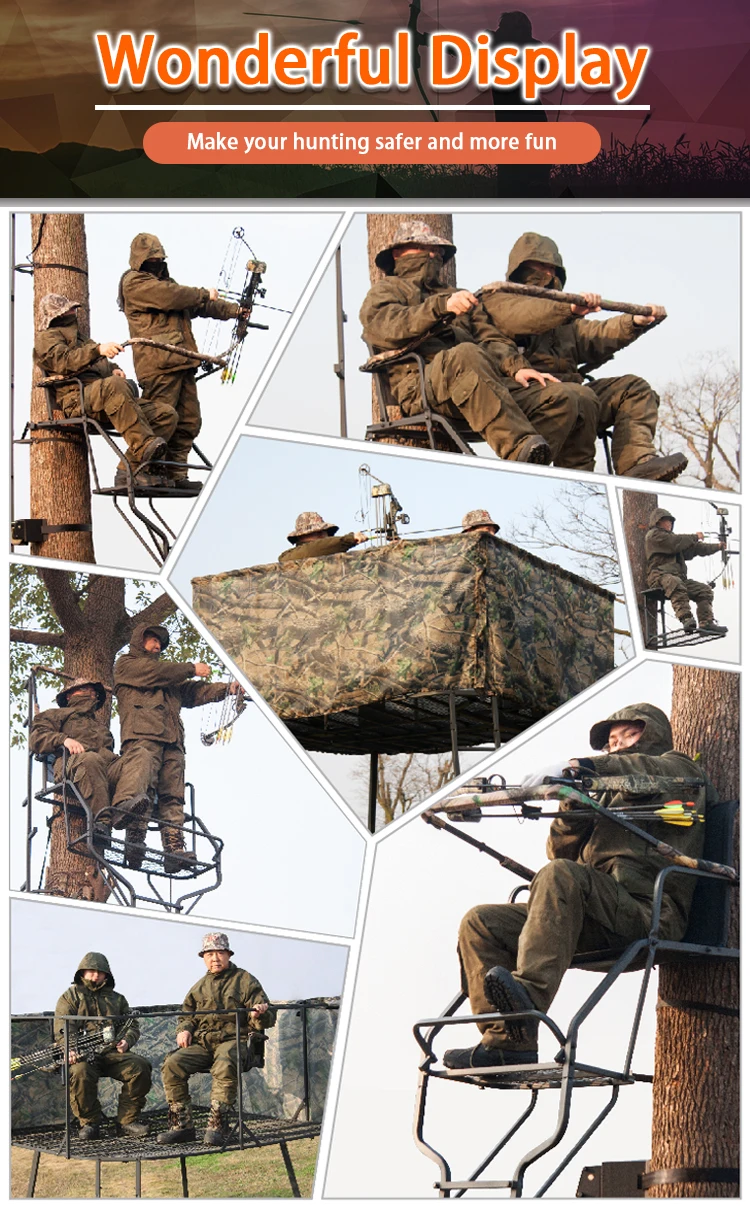 High Quality Two People Deer Hunting Treestands for Hunting