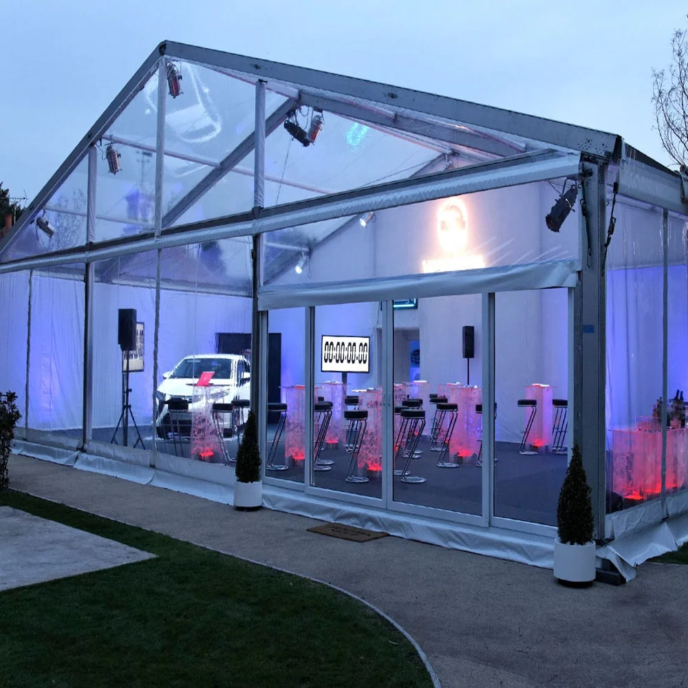 Transparent Marquee Tent - 1000 People Capacity for Events