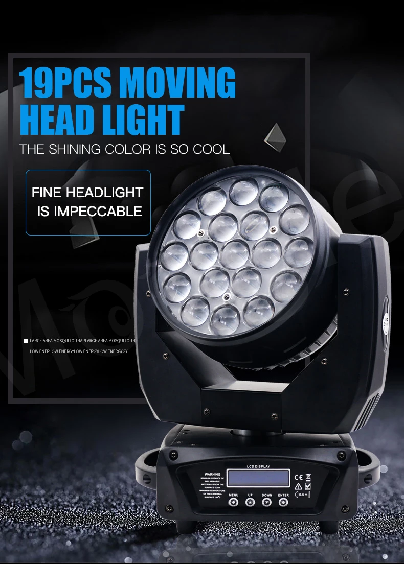 Moogle Ip65 Rgbw Mac Aura 19x15 Ip65 Moving Light Beam Lights Moving ...