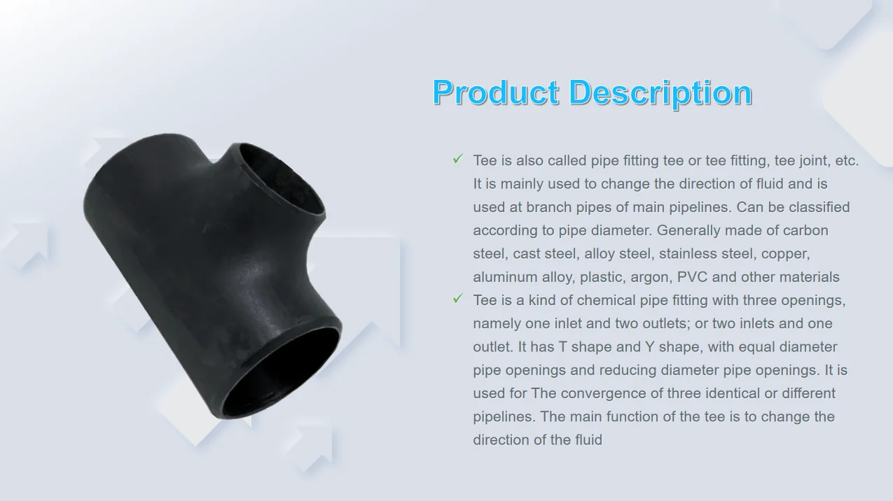 Api 5l Asme B16.9 X42 X65 X70 Carbon Steel Seamless Butt Welding Equal ...