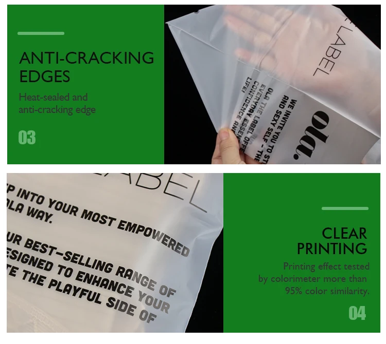 Biodegradable Self Seal Bags - Eco-Friendly Clothing Packaging