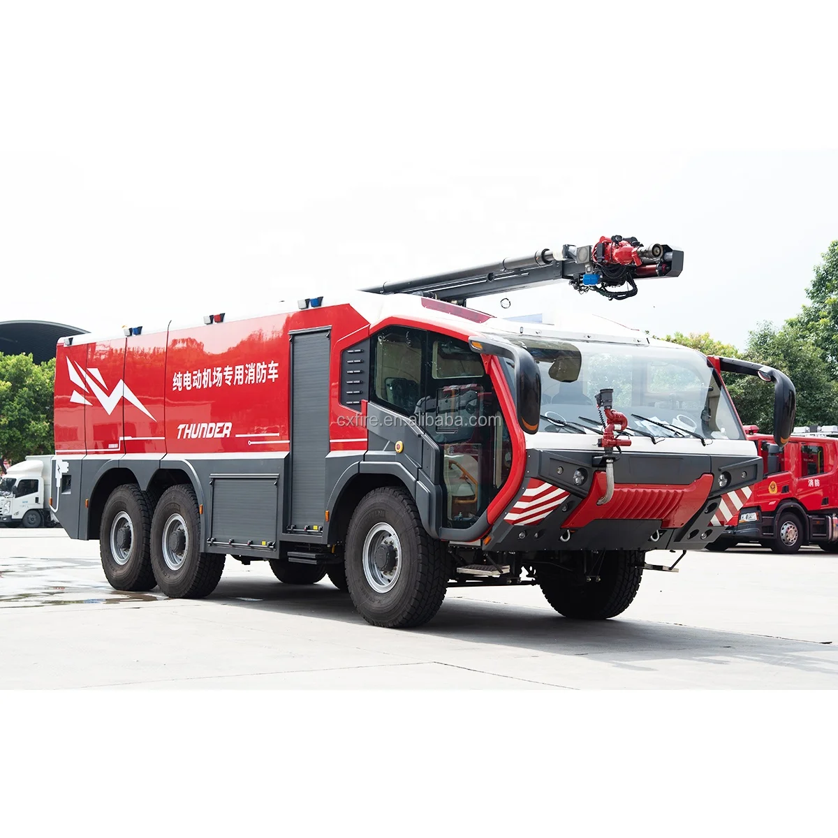 6x6 Electric Arff Airport Fire Fighting Truck China Factory With Good ...