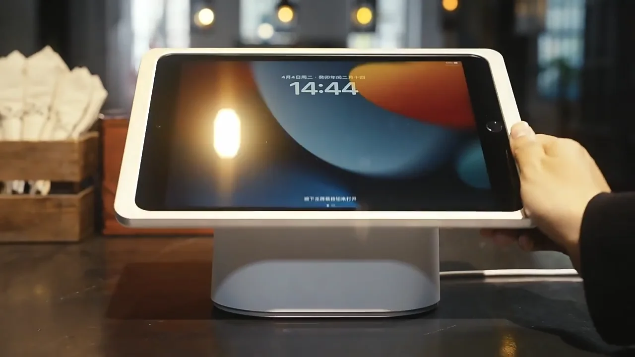 Tablet Counter Pos Stand Ipad Adjustable Pos Payment Stand Universal ...