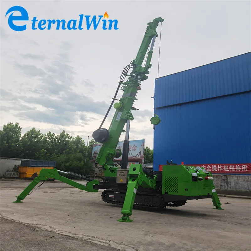 Highly Efficient Mobile Spider Crawler Crane Equipped With Lifting ...
