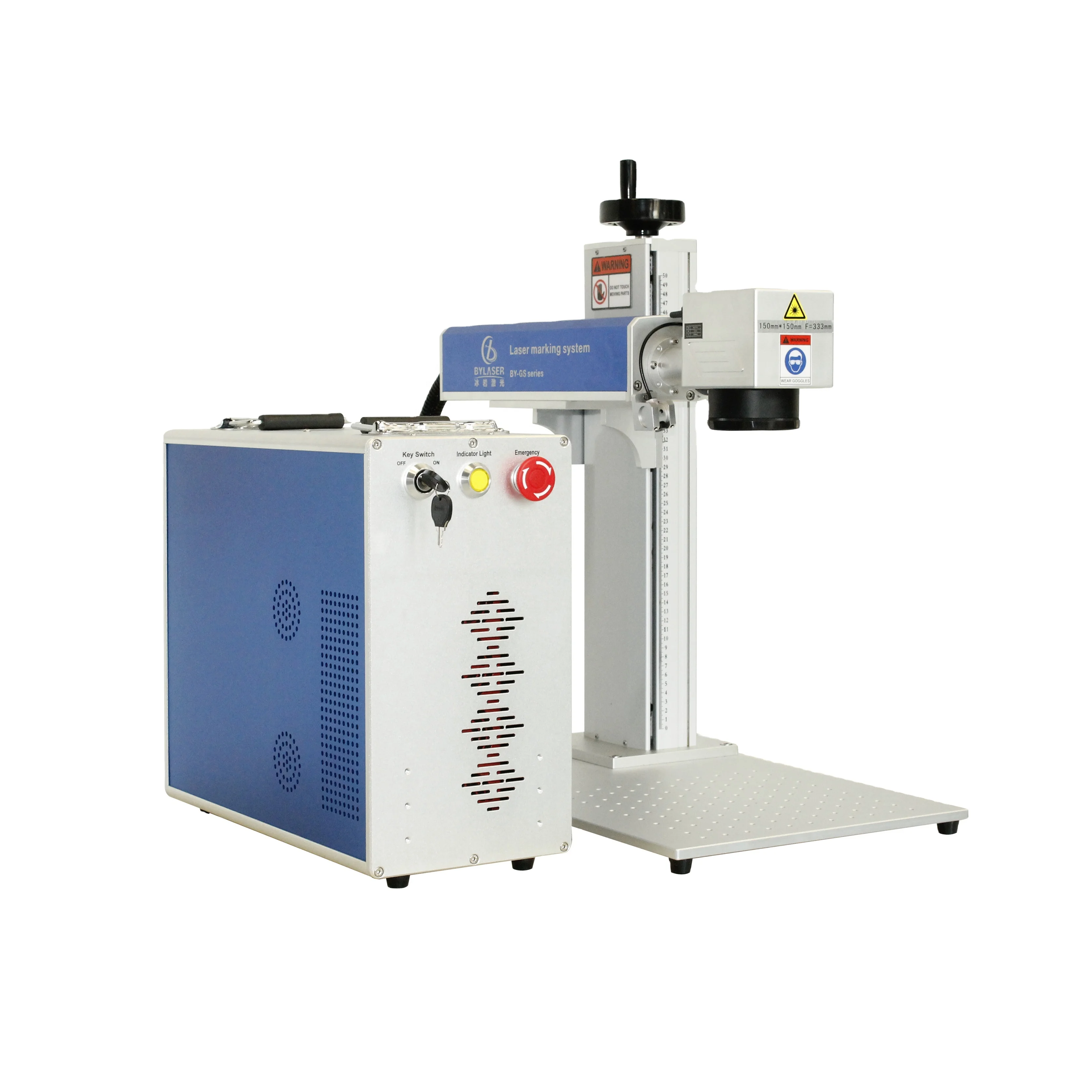 BY LASER 100W & 200W Portable Fiber Laser Engraving Machines