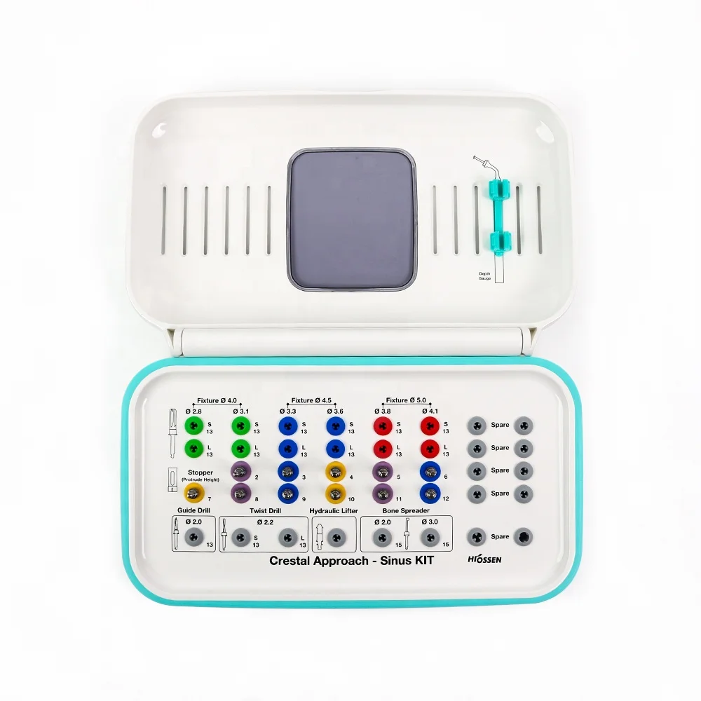 Osstem CAS Kit Dental Implant Crestal Approach Sinus Lift Drill Set ...