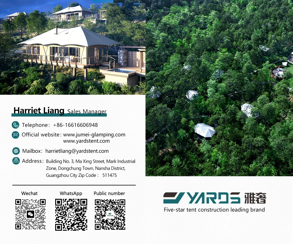 Luxury Glamping Tent - Two Story Safari Hotel Experience