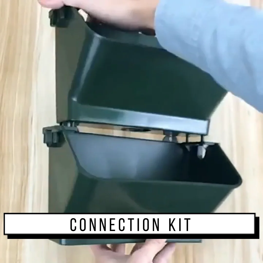 Snap Stacking Plastic Vertical Wall,Stackable Vertical Planters With ...