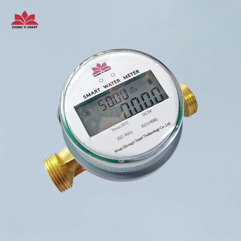Domestic Water Meter/ Dn15single Flow Non Valve Control Smart Water ...