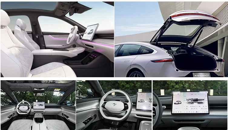 Electric Car Changan Qiyuan Origin A07 2023 515km Air Pro Max Hybrid Hatchback / Changan Qiyuan ...