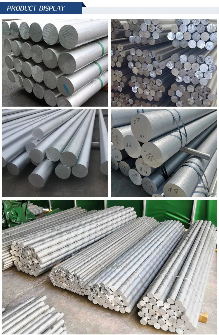 5052 5083 6061 7075 T6 Aluminum Bars Diameter 10mm 15mm 20mm 30mm 40mm ...