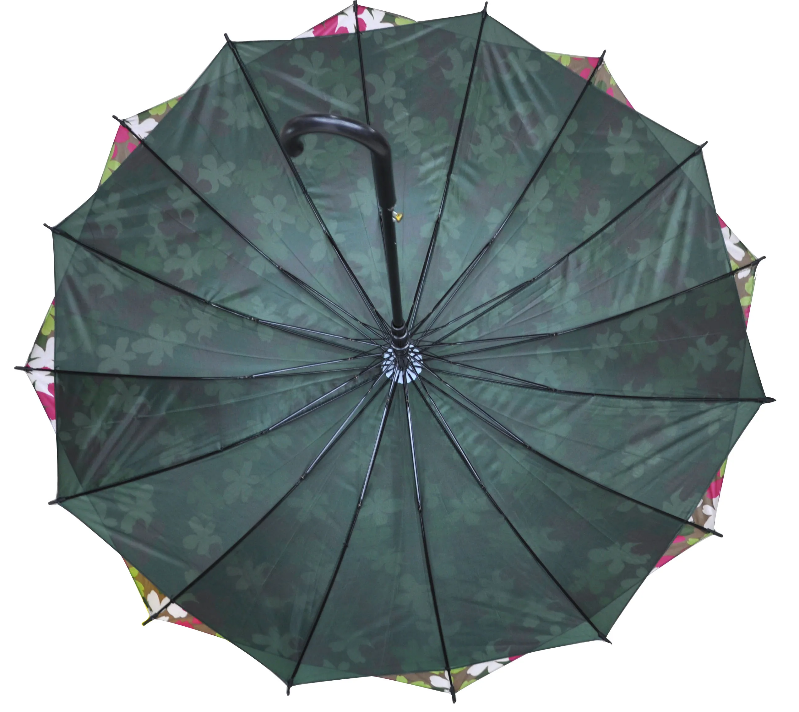 Panama 16k Double Canopy Two Layer Straight Rain Umbrella Strong ...